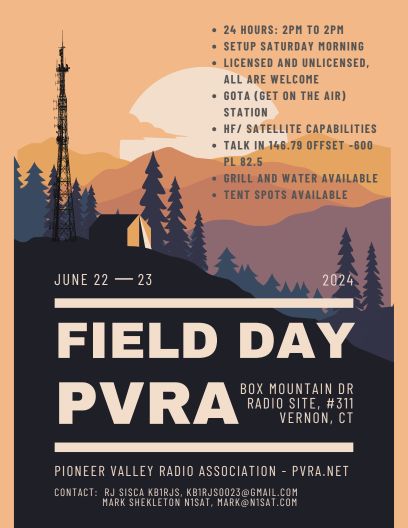 PVRA - Amateur Radio Repeater Club of Connecticut